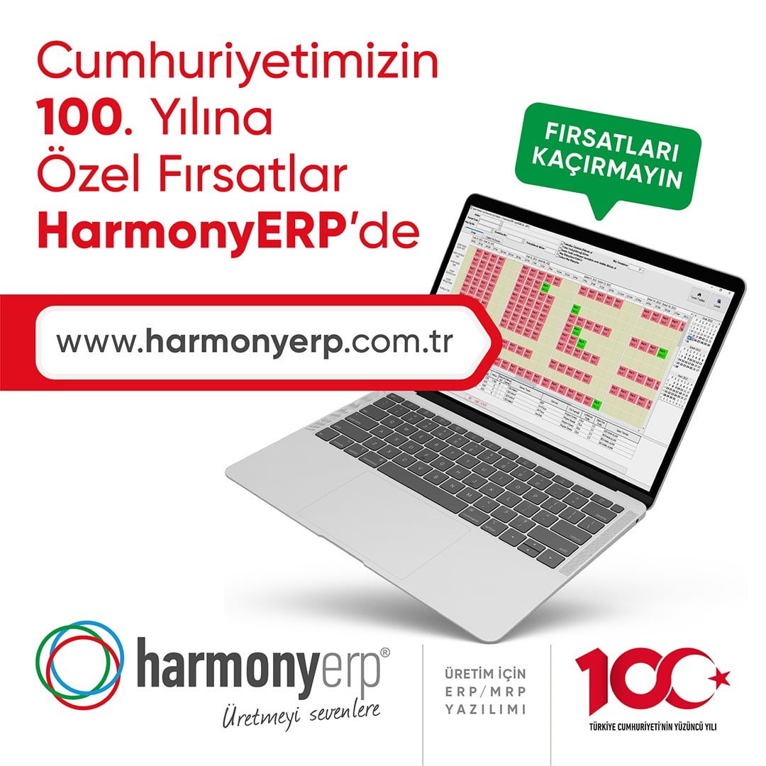 Üretenlerin ERP Programı - HarmonyERP